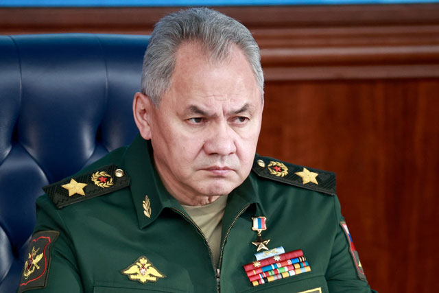 Bộ trưởng Sergei Shoigu cho rằng số phận của Nga hiện đang được quyết ...